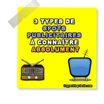 3 types de spots publicitaires à connaître absolument